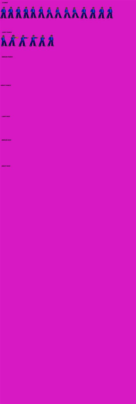 Cps2 Kevin Mvc2 Style Sprites W I P By Kdgamer015 On Deviantart