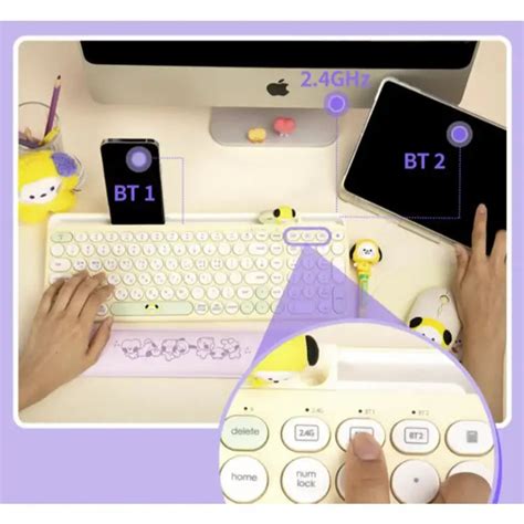 Bt21 Minini Multi Pairing Wireless Keyboard Harumio
