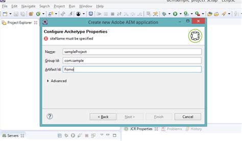 Aemcq5 Configuration Of Aem Plugin For Eclipse