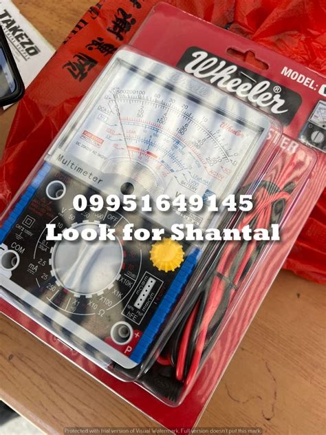 Analog Multi Tester Commercial And Industrial Construction Tools