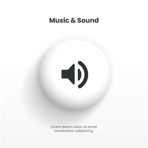 Speaker And Sound Icon Computer Voice Icon Megaphone And Music Icon Sound Pictogram Musical
