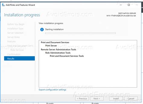 How To Install And Configure Print Server And Network Printer Windows Server 2016 Avoiderrors