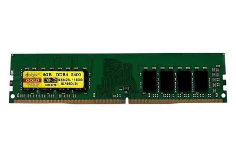 Dolgix Gold GB DDR MHz Desktop RAM Memory U DIMM Long DIMM PC Rx Single