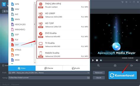SWF Konvertor Převádějte SWF z Webu nebo Systému na Win Mac