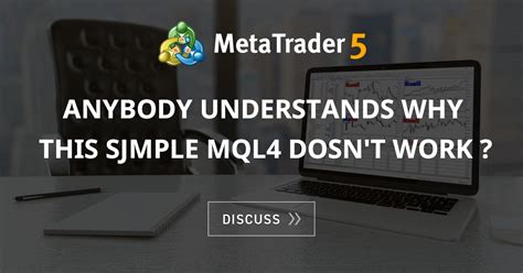 Anybody Understands Why This Sjmple Mql4 Dosnt Work Indices Mql4 And Metatrader 4 Mql4