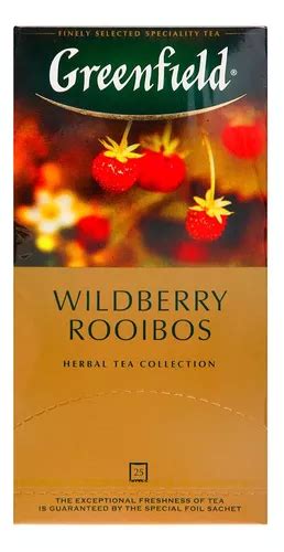 Té Greenfield Wildberry Rooibos 37.5g | MercadoLibre