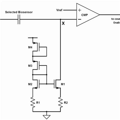 schematic diagram of the constant current source used in the system s