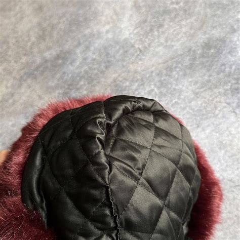 Japanese Brand Ushanka Lil Uzi Vert Style Fuzzy Trapper Red Mohair Hat Y2k Grailed