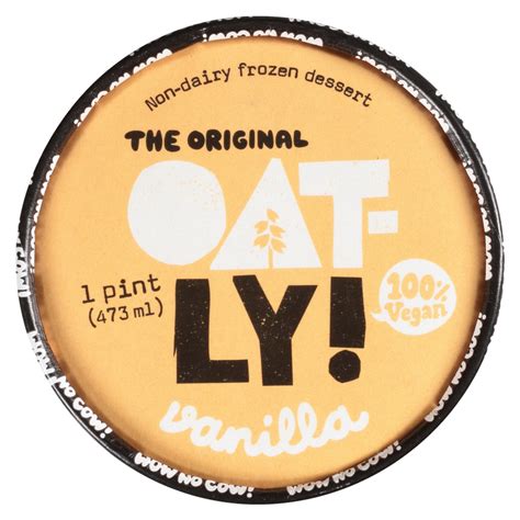 Oatly Non Dairy Vanilla Ice Cream Pint Ice Cream Fast Delivery By App
