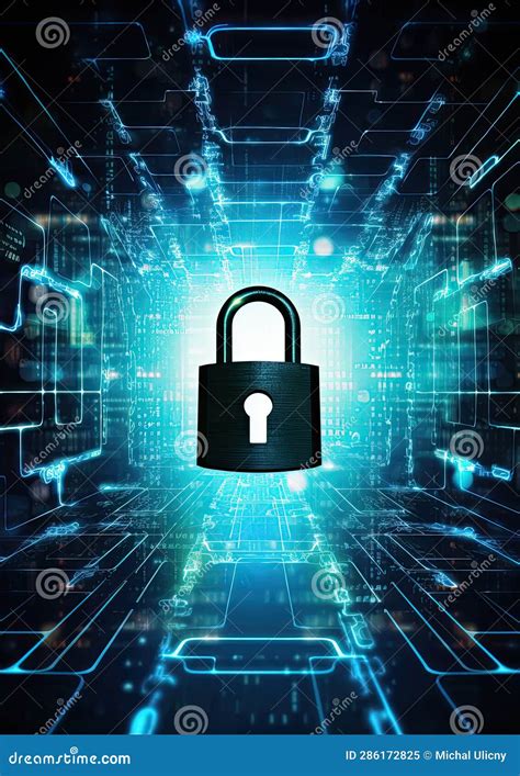 Internet Data Security Concept Stock Image Image Of Identity