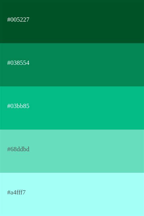 Aqua Green Color