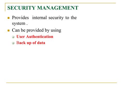 Functions Of Operating Systems PPT Operating Systems Computer Software And Applications