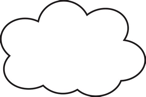 Free Cloud Template, Download Free Cloud Template png images, Free ...
