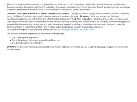 Nativeedge Blueprint Introduction Dell Nativeedge For Manufacturing Quick Start Guide With