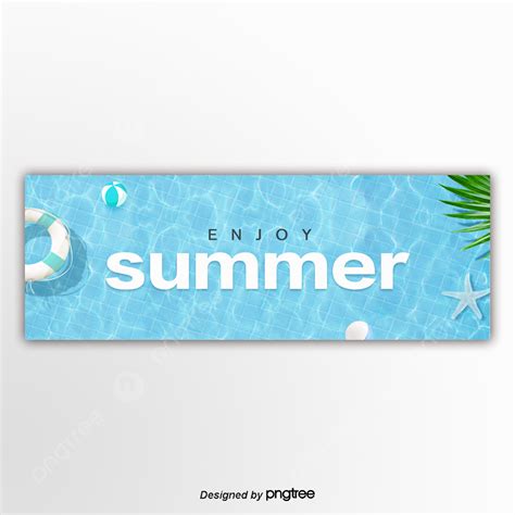 여름 일러스트 신선한 배너 템플릿 Psd 다운로드 디자인 자료 다운로드