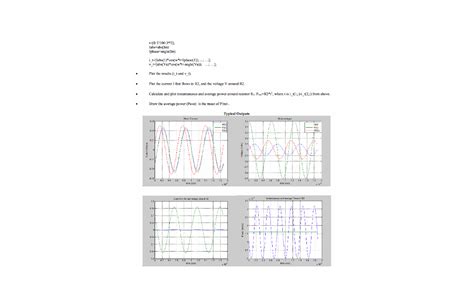 Solved Matlab Computational Tool Matlab Of Course Much More