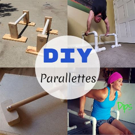 25 Diy Parallettes Ideas Made Of Different Materials Diyncrafty