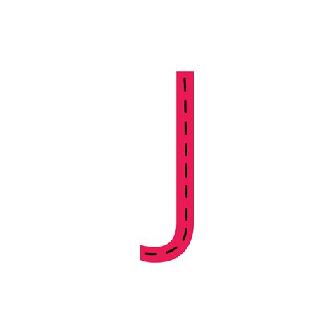 Alphabet Tracing Letter J Clip Art Free Vector In Open Offic