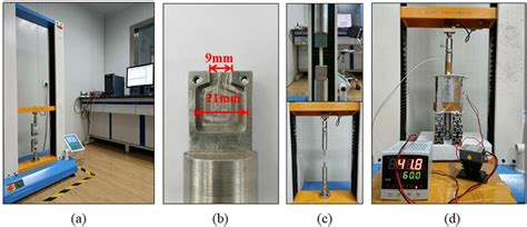 Tensile Test Procedure A Electronic Fabric Strength Machine B
