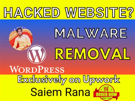 Removed Malware Virus From A Hacked Wordpress Website Upwork