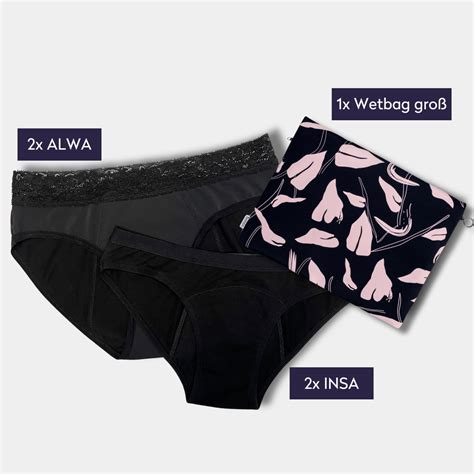 Period Panty Bundle Period Essentials Period Underwear Biocide Free