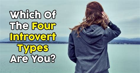 Which Of The Four Introvert Types Are You QuizDoo
