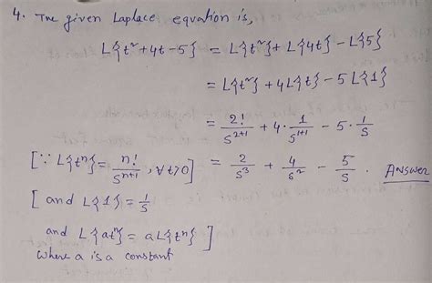 [solved] topic laplace transform solve the problem show your complete