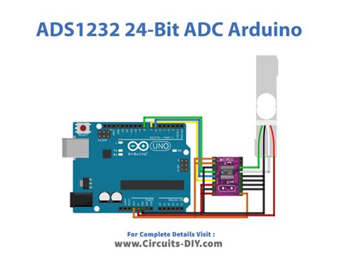 Interfacing Ads1232 High Precision 24 Bit Adc With Arduino