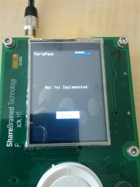 HackRF Meets PortaPack H Insinuator Net