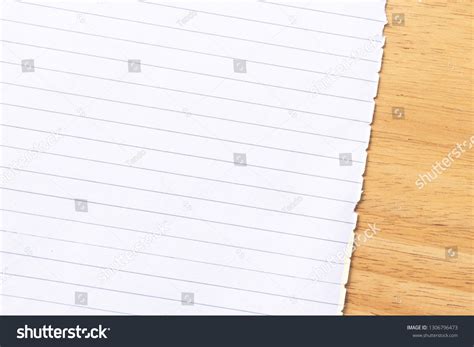 Notebook Lined Paper Background Stock Photo Edit Now 1306796473