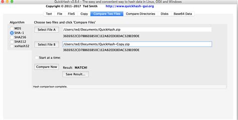 Quickhash Screenshotosx4 Quickhash Gui