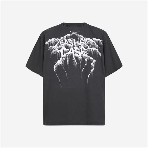 바스켓케이스 메탈 V1 티셔츠 빈티지 블랙 Basketcase Kream