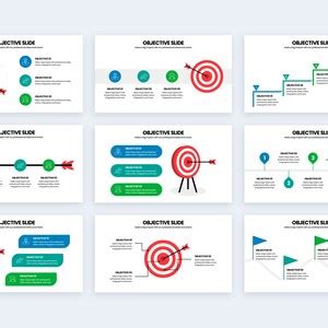 Objective Slides Template For Google Slides Minimal Work Modern Best Google Slides