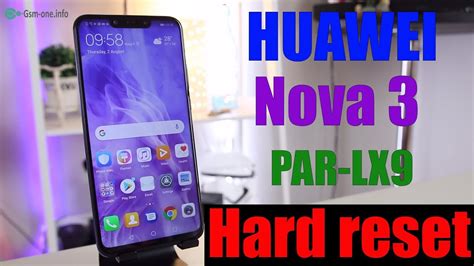 Hard Reset HUAWEI Nova PAR LX Factory Reset YouTube