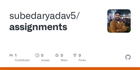 Github Subedaryadav5assignments