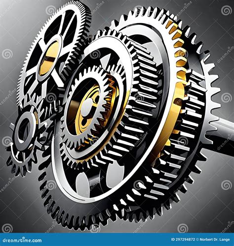 Precision Clockwork Ai Generatet Stock Illustration Illustration Of Clockwork Technology