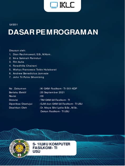 Modul Dasar Pemrograman Pdf