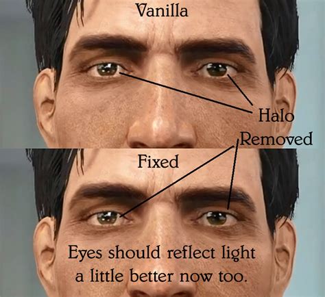 eye normal map fix fallout 4 edition グラフィックス fallout4 mod データベース mod紹介・まとめサイト