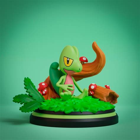 Archivo Stl Pokemon Treecko Torchic Y Mudkip Figuras Estatuas 🐉 ・diseño De Impresora 3d