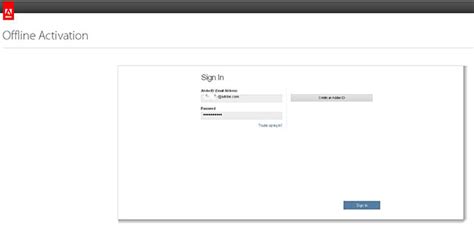 Adobe Offline Activation Response Code 500 Meisterrenew