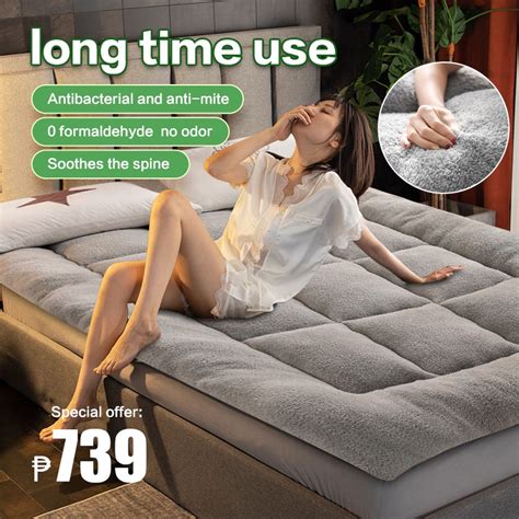 18m2m Mattress Cover Foldable Mattress 10cm Single Bed Foam Folding