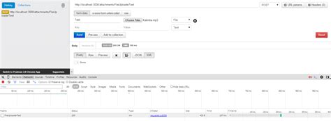 Javascript Dropzonejs Status Is Pending And Not Uploading A File