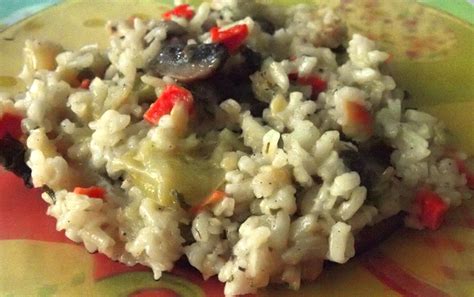 Тиквички с ориз и гъби на фурна Cooking Recipes