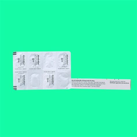 Thuốc Amoksiklav 625mg: Công dụng, liều dùng và lưu ý tác dụng phụ