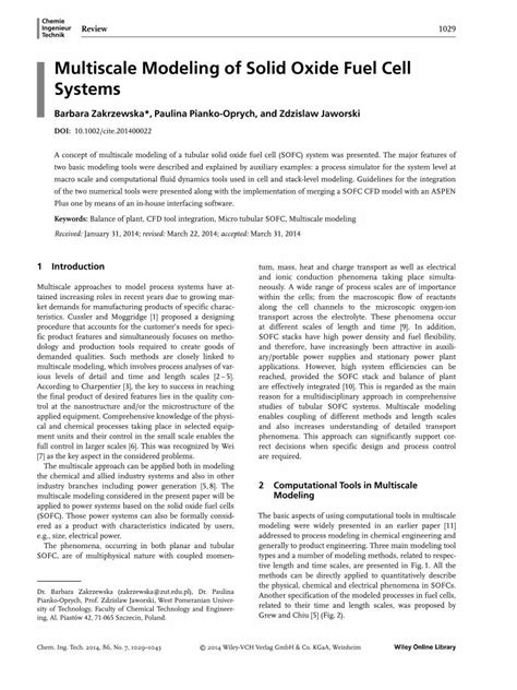 Pdf Multiscale Modeling Of Solid Oxide Fuel Cell Systems Dokumentips