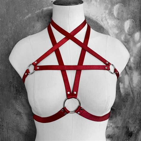 Pentagram Bra Etsy
