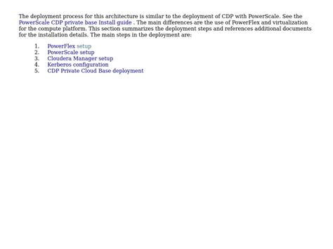 introduction cloudera data platform cdp 7 1 6 with powerflex and