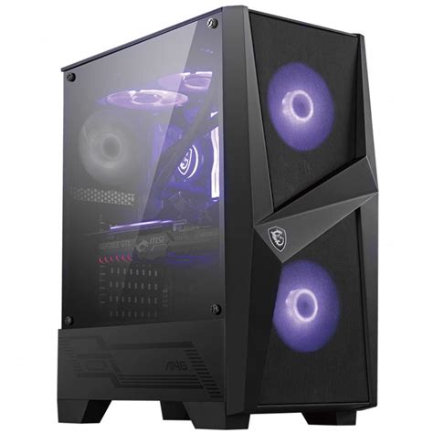 Msi Mag Forge M Tempered Glass Rgb Usb Mid Tower Kasa Itopya Com