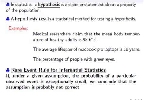 Biostatistics Lec 9 Flashcards Quizlet