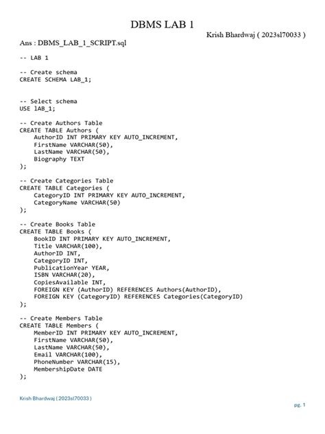 DBMS LAB | PDF | Overdraft | Debits And Credits
